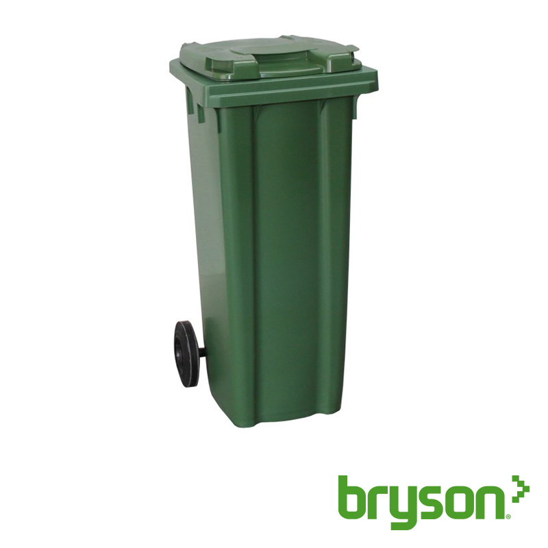 Green Wheelie Bin | Bins & Accessories | Waste Management | Cleaning ...