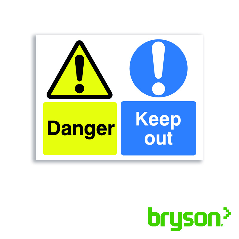 Walter Lilly Branded Danger Keep Out Sign | Mandatory Signs | Safety ...