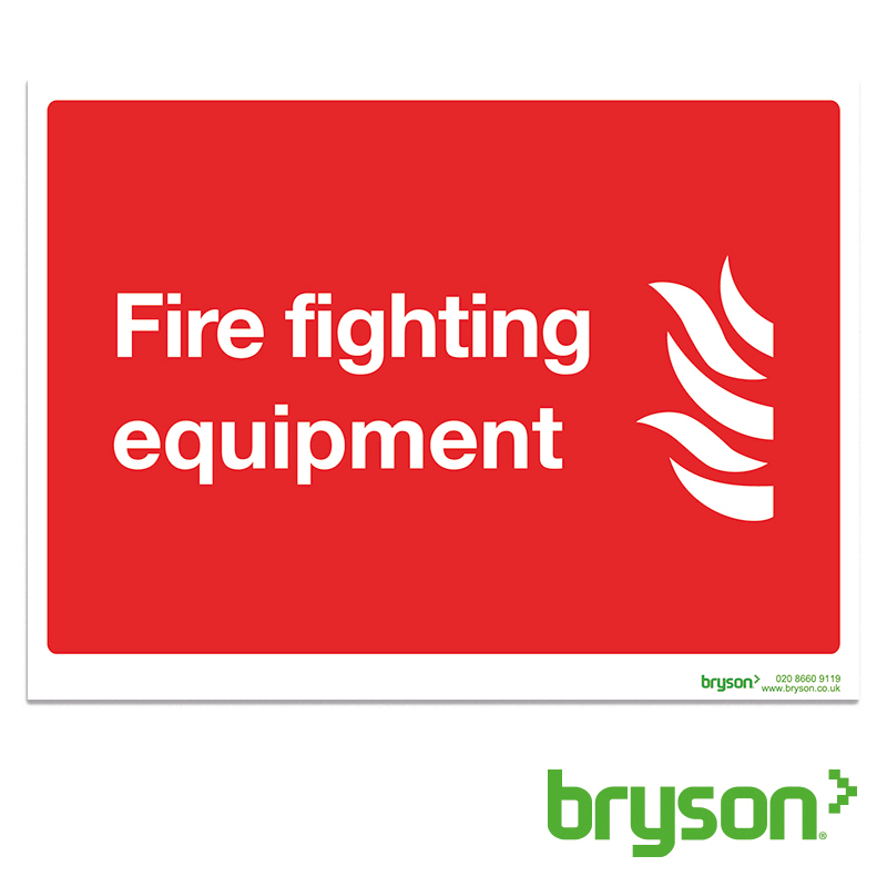Fire Fighting Equipment Sign | Fire Extinguisher Signs | Fire Safety ...