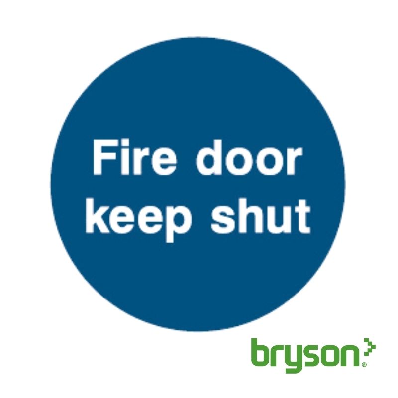 Fire Door Keep Shut | Fire Exit Signs | Fire Safety Signs | Safety ...