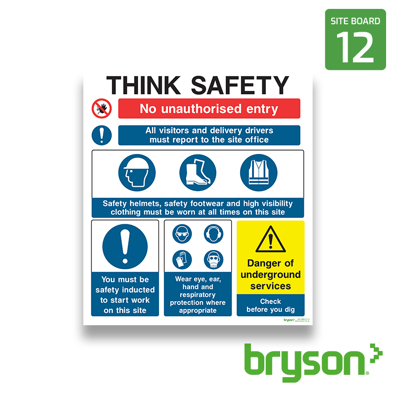 Site Safety Board | Site Safety Boards | Site Boards | Safety Signs ...