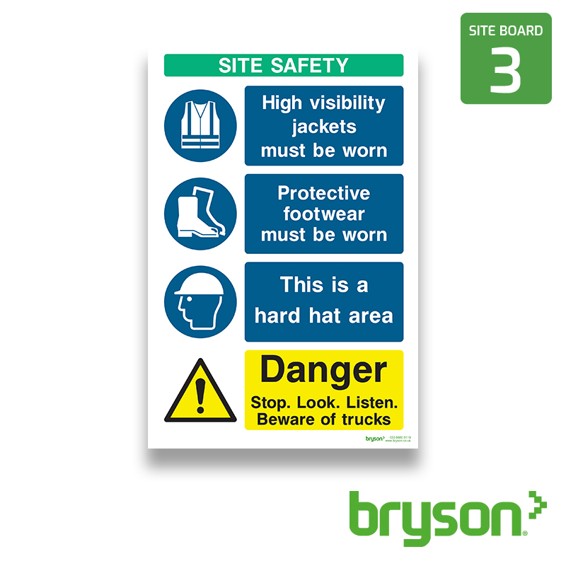 Site Safety Board | Site Safety Boards | Site Boards | Safety Signs ...