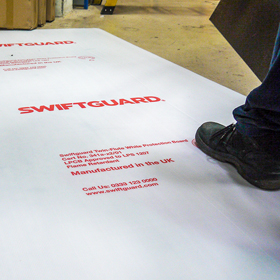 Flame Retardant Protection Board | Floor Protection | Temporary ...