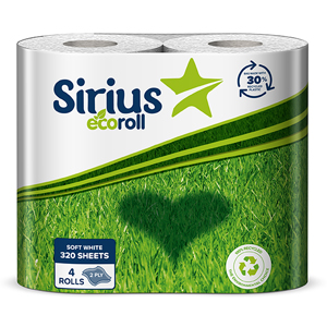 Eco 100% Recycled Toilet Roll - Pack of 36 | Toilet Rolls | Bathroom ...