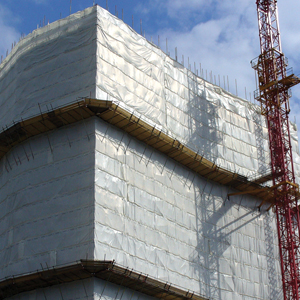 Flame Retardant Scaffold Sheet | Scaffold Protection | Temporary ...