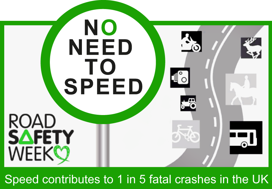 Road Safety Week 2020 - No Need to Speed | Bryson